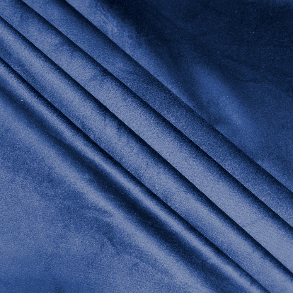 Navy Plush Velvet, Upholstery fabric, Velvet fabric online, premium ...